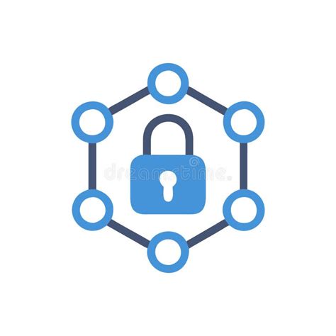 Comprehensive Security Framework Icon For Safety Stock Illustration