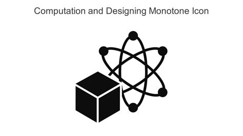 computation and designing monotone icon in powerpoint pptx png and editable eps format ppt sample