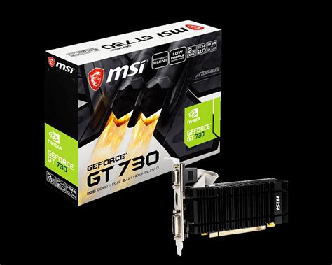 MSI brings back the GeForce GT 730 amid graphics card shortages | TechSpot