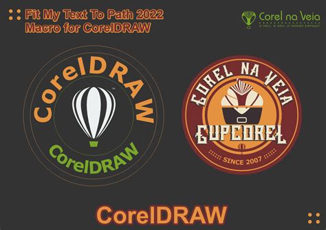 Fit My Text To Path Exclusive Macro FREE For CorelDRAW Corel Na Veia