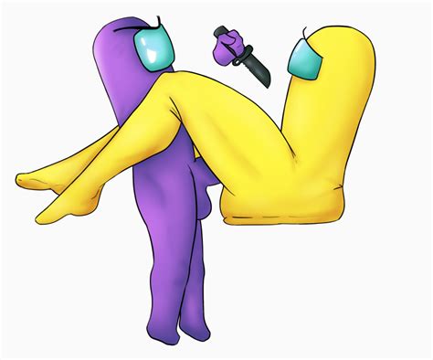 Rule 34 1boy 1girls Among Us Big Ass Impostor Among Us Kosa Purple