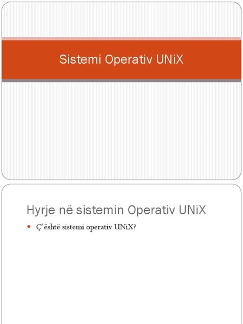 Sistemi Operativ Unix Pdf Pdf