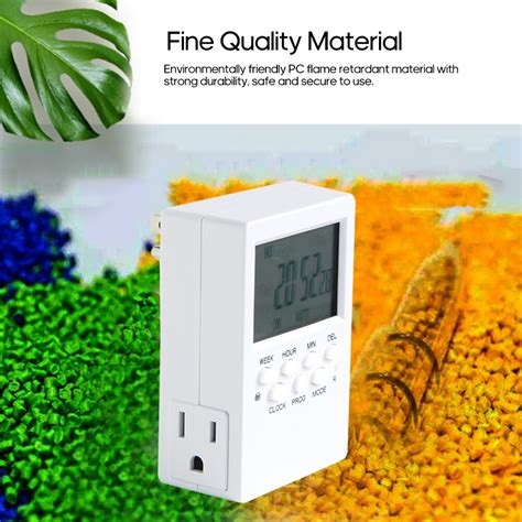 Electronic Digital Timer Socket Countdown Time Set Grandado