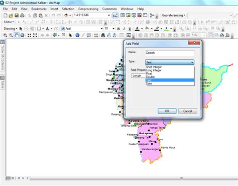 Attribute Table Dan Cara Menambah Attribute Pada Shapefile