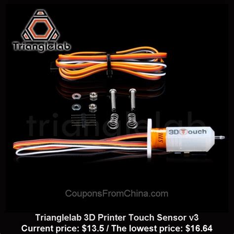 Trianglelab 3d Printer Touch Sensor V3 For 1350 Usd Without Coupon