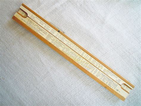 Logarithmic Ruler Old Logarithmic Ruler Ussr Logarithmic Etsy