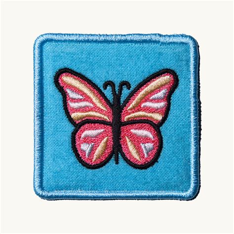 Patchify Pink Butterfly Patch Graceful Beauty Patchify®