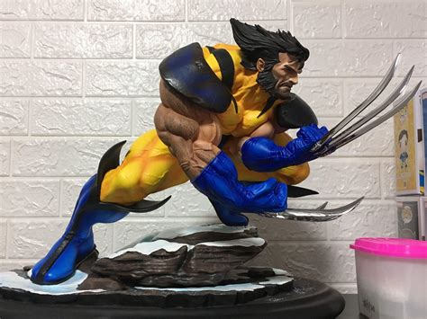 Mvc Wolverine Statue Hobbies And Toys Toys And Games On Carousell