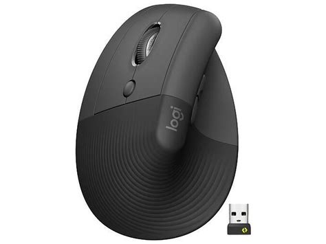 Logitech Lift Left Vertical Ergonomic Mouse Left Handed Wireless Bluetooth Or Logi Bolt Usb