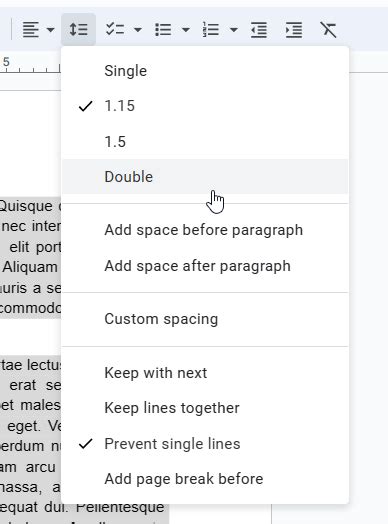 How To Double Space In Google Docs Sheets For Marketers