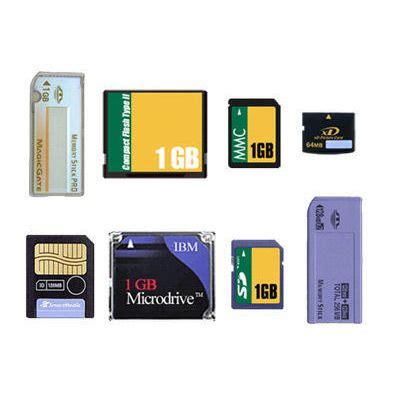 Different Types Of Memory Cards