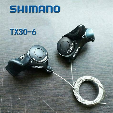 Jual Shifter Shimano TX30 3x6 speed Indonesia|Shopee Indonesia