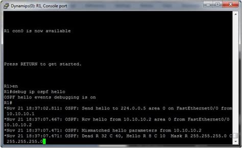 OSPF Neighborship Troubleshooting