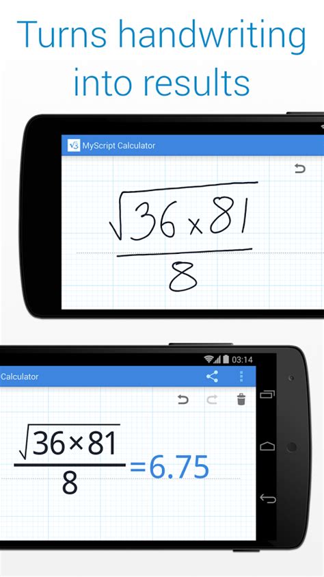 Myscript Calculator Updated To V12 With A New Ui Additional Operators
