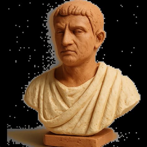 Bust Of Tiberius Gracchus Wearing A Roman Toga Emoji Ai Emoji Generator