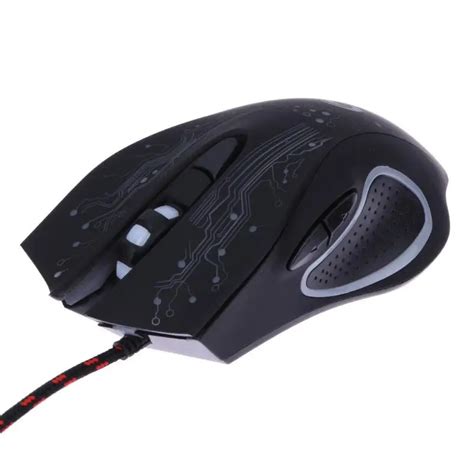 Хит, 6D Проводная игровая мышь USB 3200 dpi, 6 кнопок, светодиодный ...