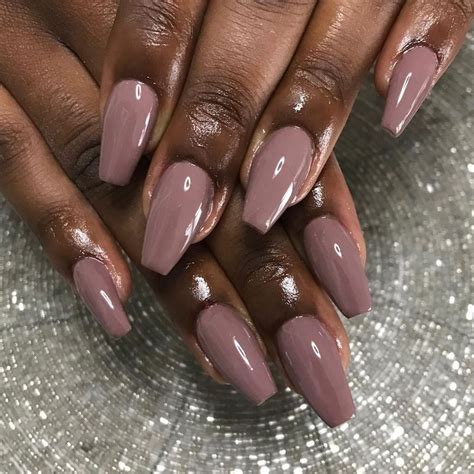 Acrylic Nails Coffin Shape