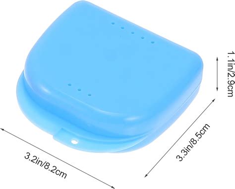 Clear Container 5 Pcs Retainer Box Retainer Case Retainer Container Partial Container Case