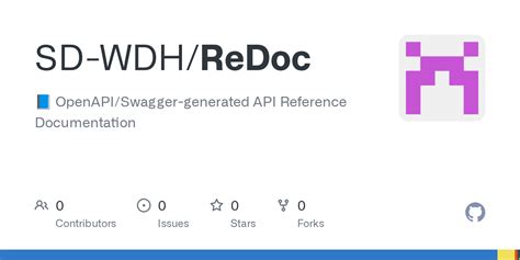 Github Sd Wdhredoc 📘 Openapiswagger Generated Api Reference