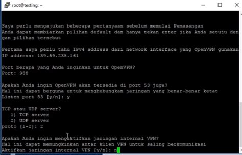 cara setting dan aktifkan openvpn di premium script vps debian fawzya