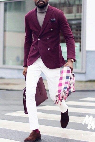 Burgundy Sport Coat Outfit Men