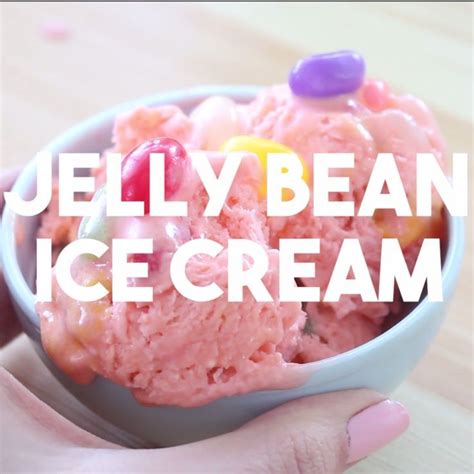 Jelly Bean Ice Cream Recipe Quick Dessert Recipes Delicious