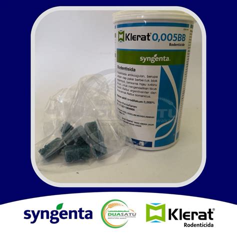 Jual Rodentisida Syngenta Klerat 0 005bb Shopee Indonesia