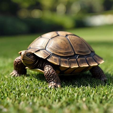 A Turtle Genarated By AI Premium AI Generated Image