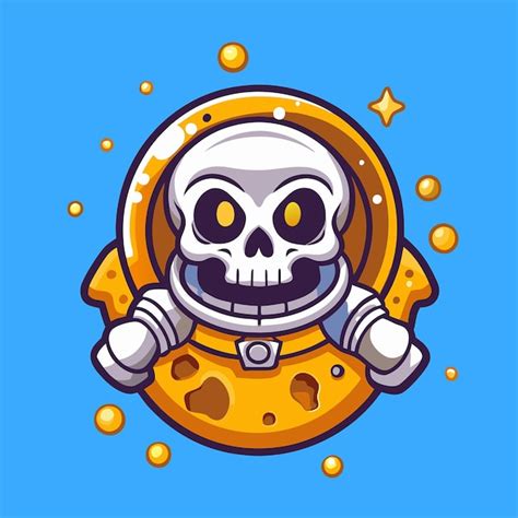 Menacing Silhouette Of A Skeleton Assassin Mascot Premium Ai Generated Vector