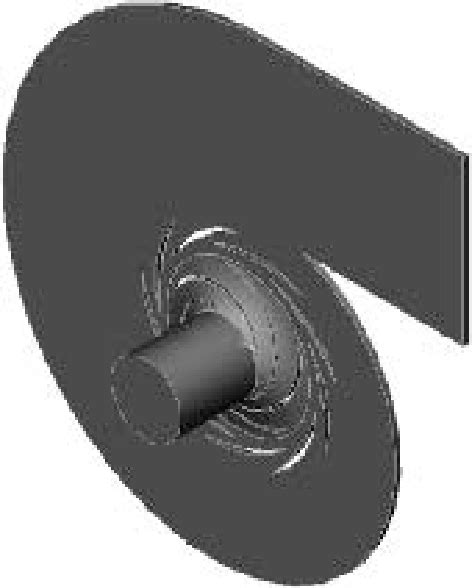 Figure 1 From Numerical Simulation Of The Stalled Flow Within A Vaned