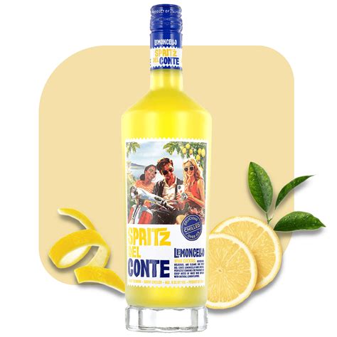 Spritz Del Conte Lemoncello Bright Lemon Spritz