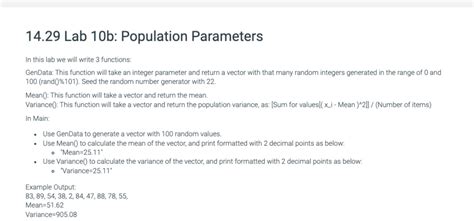Solved C In This Lab We Will Write 3 Functions Gendata