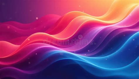 Abstract Wavy Lines Flowing Curves Create Elegant Wallpaper Texture Seamless Abstract Stock