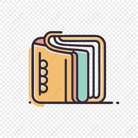 다채로운 책이 있는 열린 책의 아이콘 벡터욱스미니멀리즘 Png 일러스트 무료 다운로드 Lovepik