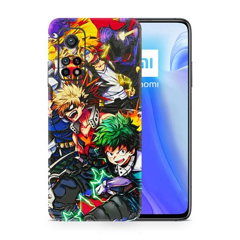 Mi 10t 5g My Hero 3d Skin Wrapitskin The Ultimate Protection
