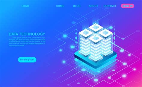 Data Technology Abstract Stack Concept 697729 Vector Art At Vecteezy