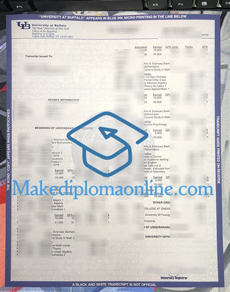 Order Fake Suny Buffalo Transcript