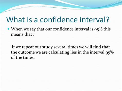 Ppt Confidence Interval And P Value Tutorial Powerpoint Presentation Id 4282862