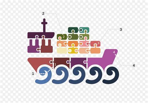 矢量拼图船png图片素材下载 图片编号9576180 Png素材网