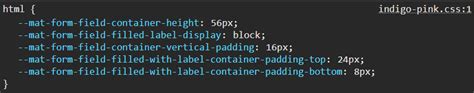 Javascript How To Change Height In Mat Form Field Stack Overflow