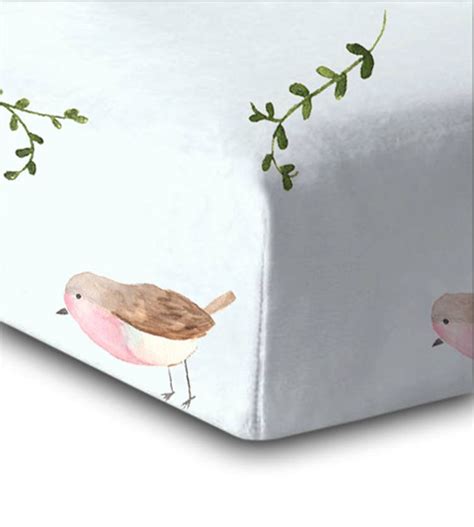Crib Sheet Robin Birdie Fitted Crib Sheet Crib Sheet Robin Crib