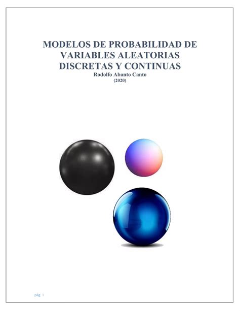 Variable Aleatoria Apuntes Pdf Programming Languages Computing