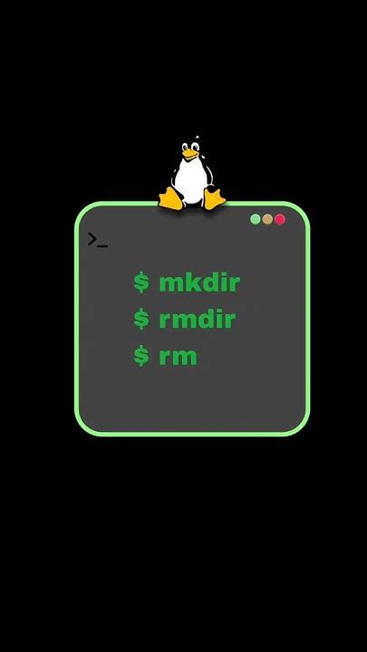 Mkdir Rmdir And Rm Commands In 60 Seconds Linux Commands Sudoit Youtube
