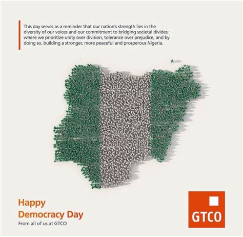 Wishing Us All A Happy Democracy Day From All Of Us At Gtco 💚🇳🇬 Squad