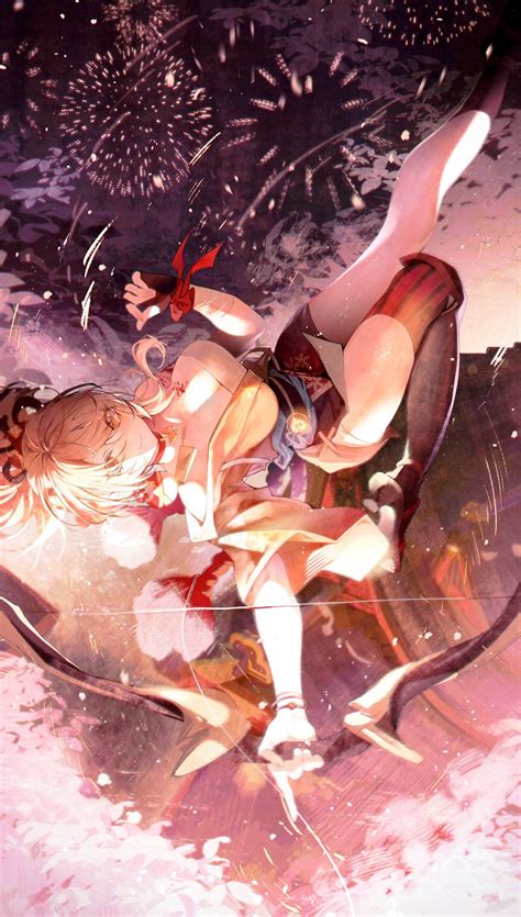 Pin By ~♡princess Zelda♡~ On Yoimiya Anime Images Anime Anime Wallpaper