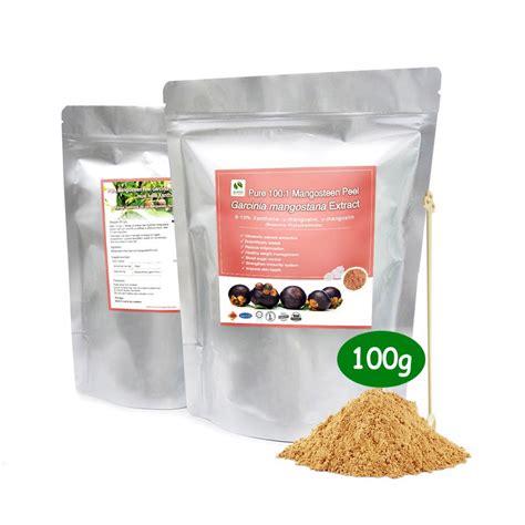 Mangosteen Peel Garcinia Mangostana Standardized Extract Powder 6 10