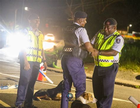 Fiji Police Force Two Men In Their 40s Were Successfully Arrested By