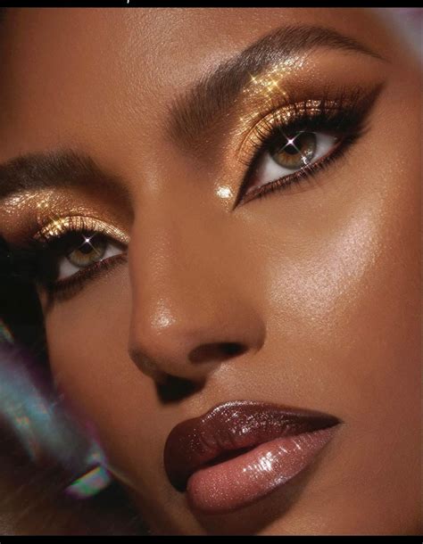 Pin By Deasha Mitchell On Collage Item Pins Prom Makeup Looks Gold Makeup Looks Glamour Makeup
