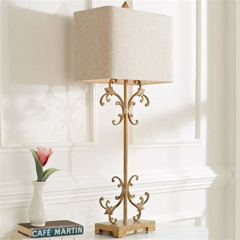 Scrolled French Country Table Lamp Country Table Lamp Modern French
