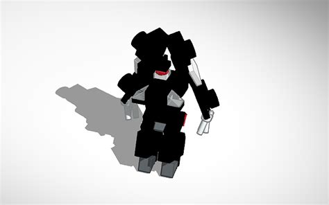 3d Design Transformers Barricade Robot Tinkercad